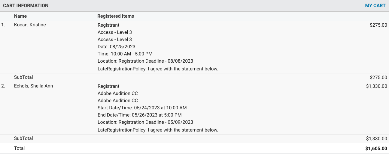How to Register for a Classes - Certstaffix Training